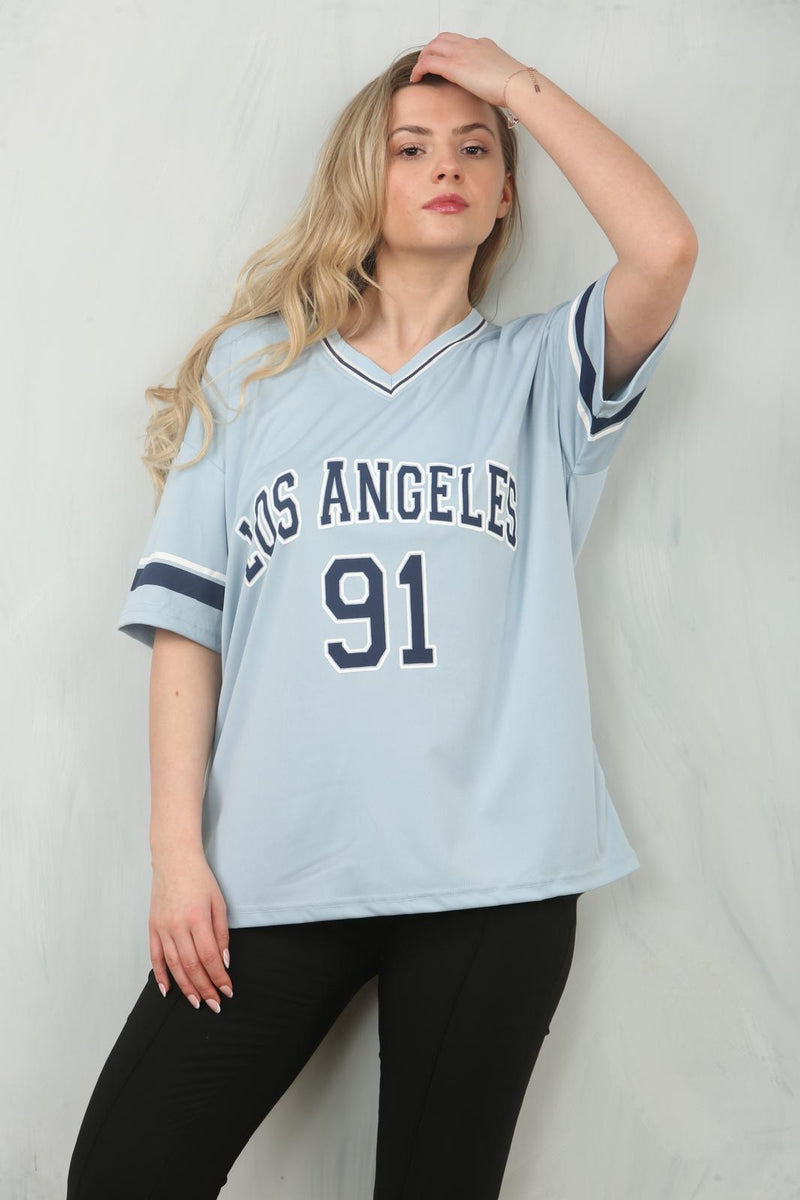Los Angeles New Baseball Top - Thea – Storm Desire