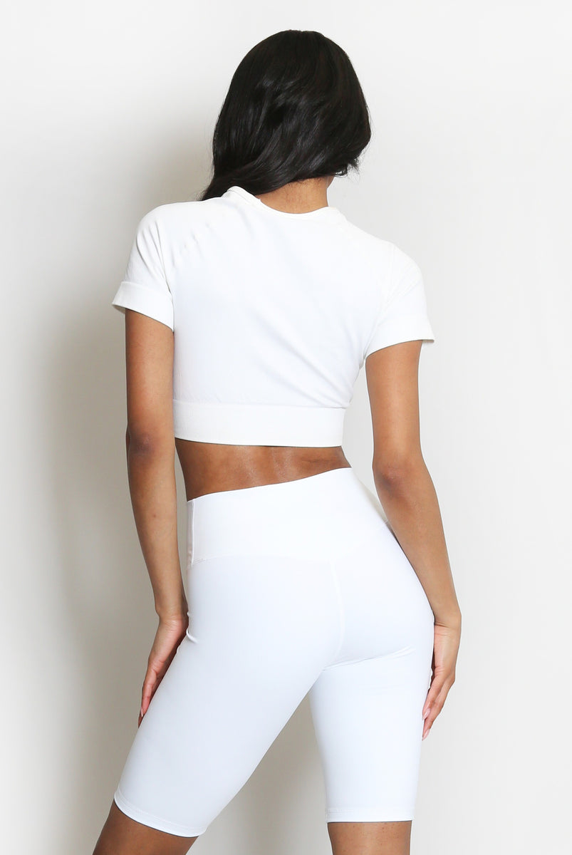 High Waisted Cycling Short - Alexa – Storm Desire